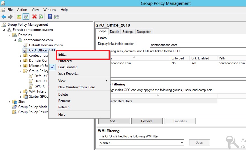 Gerenciamento de Templates do Office 2013 via Group Policy - Agility
